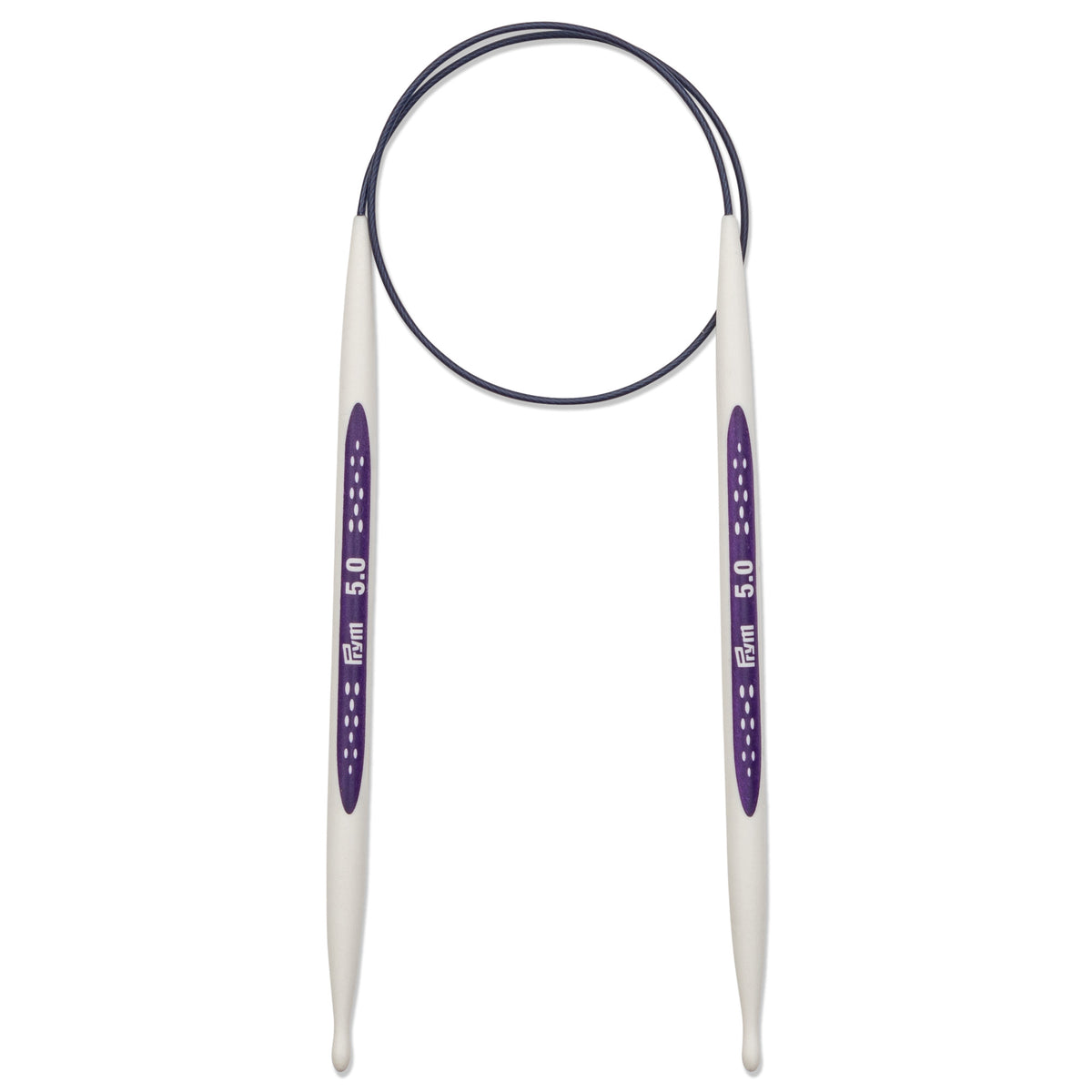 16" Ergonomic Circular Knitting Needles, US 8 (5mm) — Prym Consumer USA ...