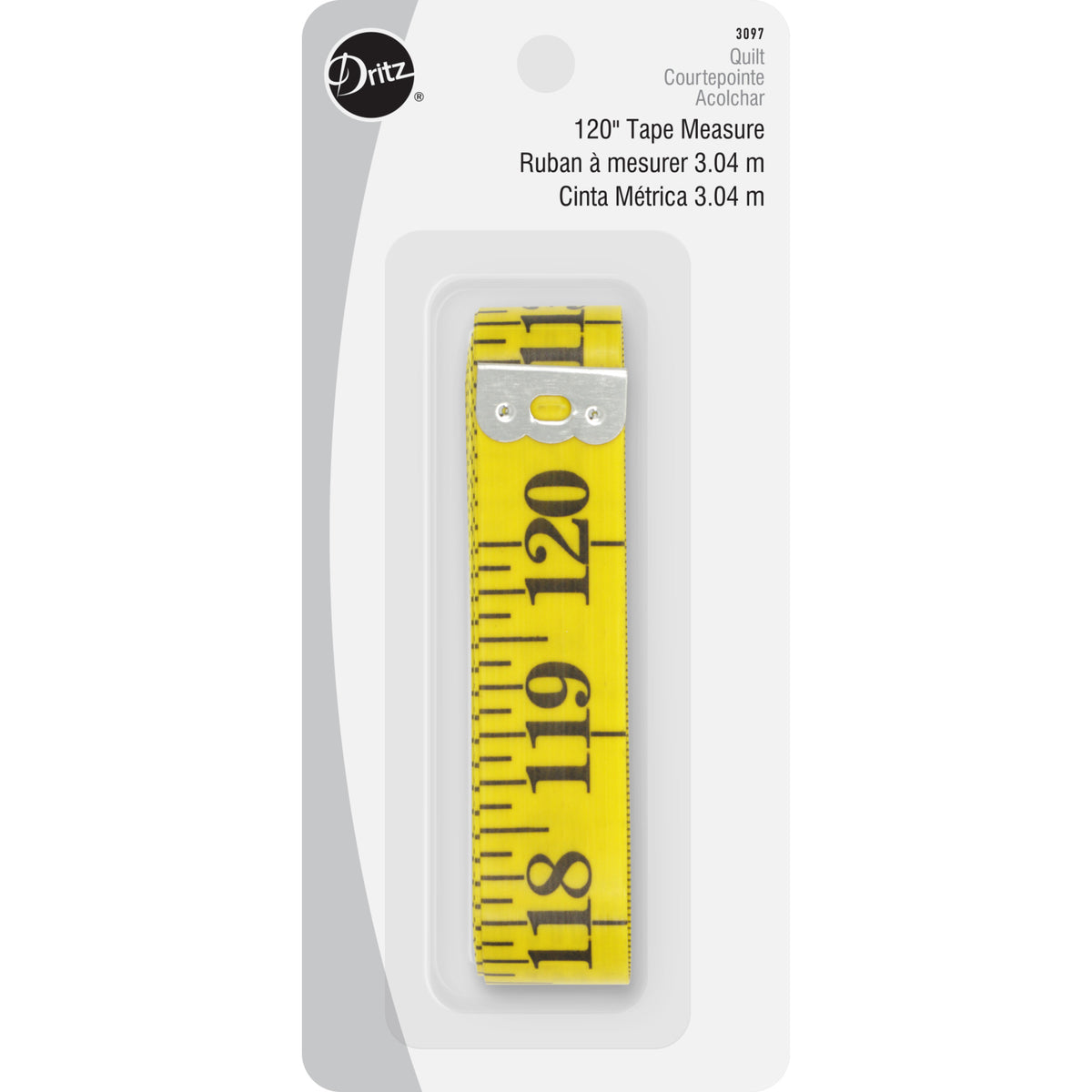 120-Inch Tape Measure, Yellow — Prym Consumer USA Inc.