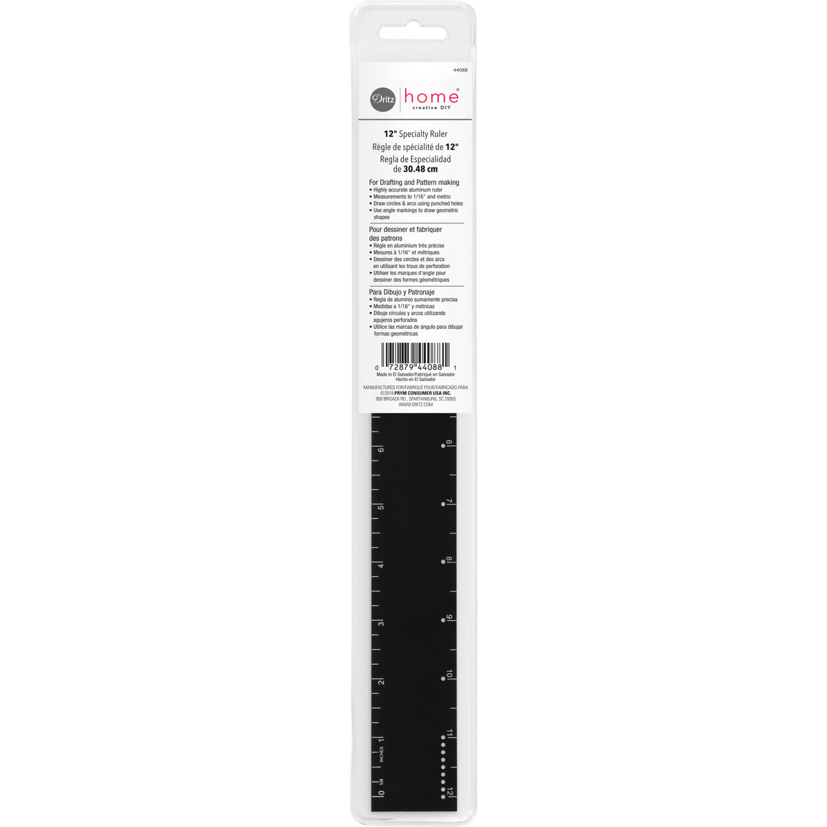 12" Specialty Ruler — Prym Consumer USA Inc.