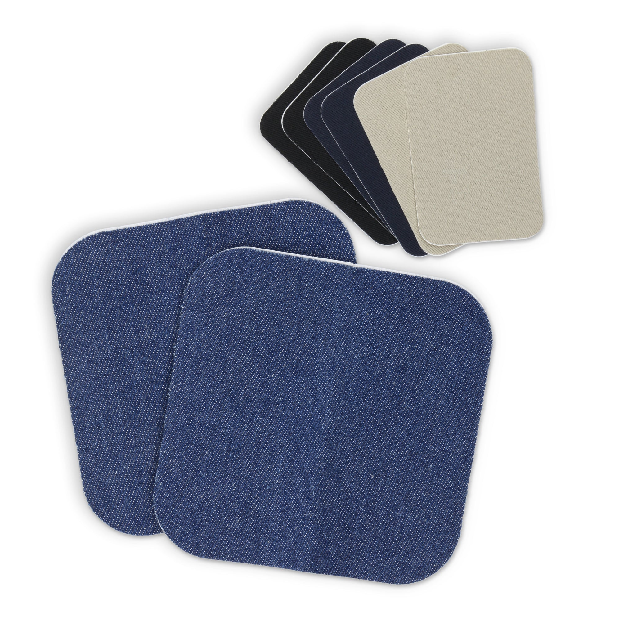 Self-Stick Denim & Twill Patches, Assorted, 8 pc — Prym Consumer USA Inc.